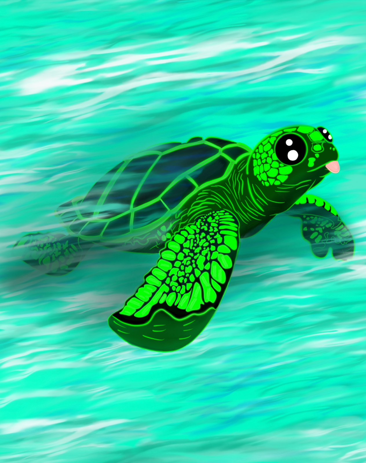 Taco the Turtle – JojO's Dream Art